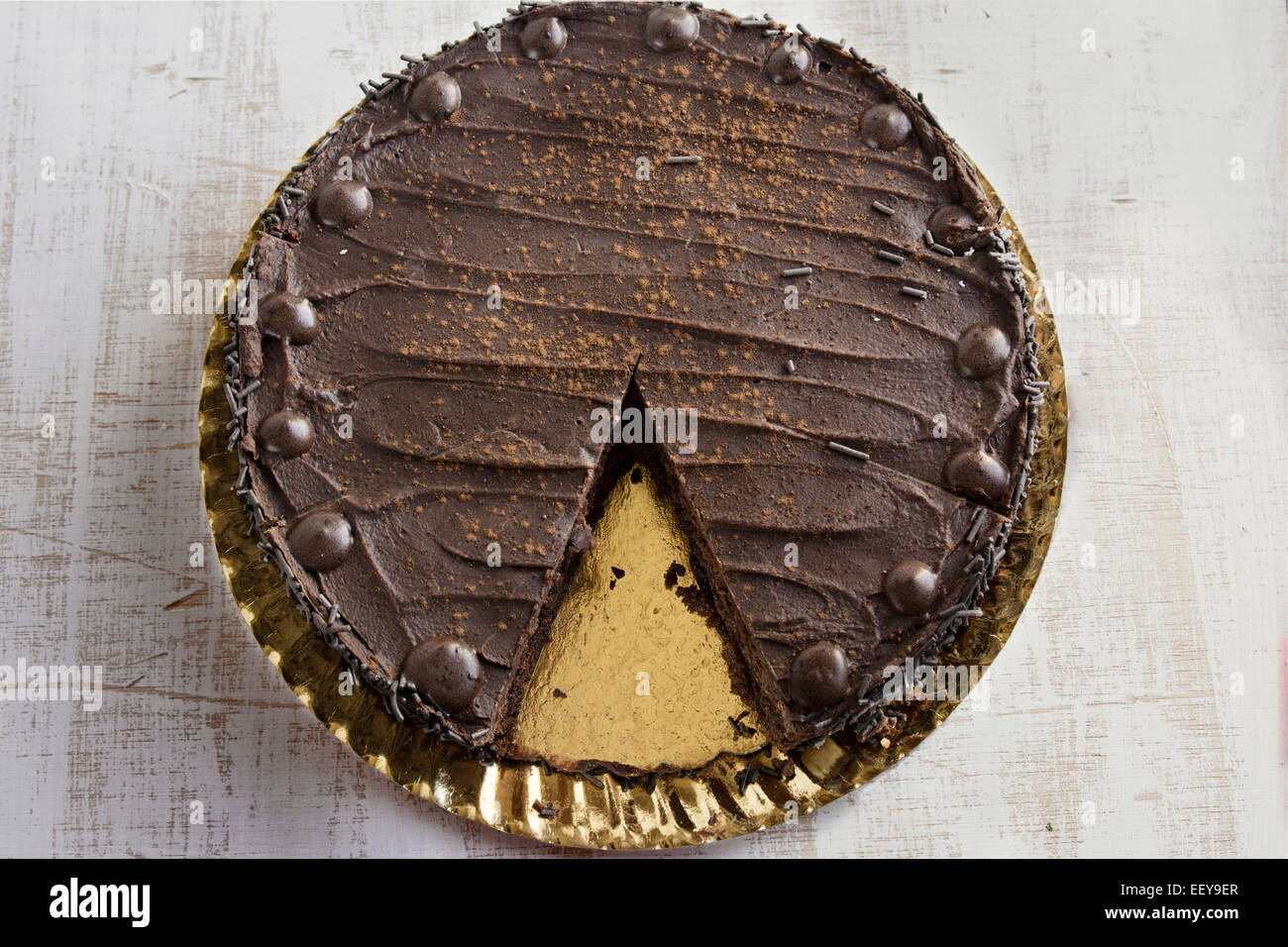 whole chocolate cake Stock Photo - Alamy