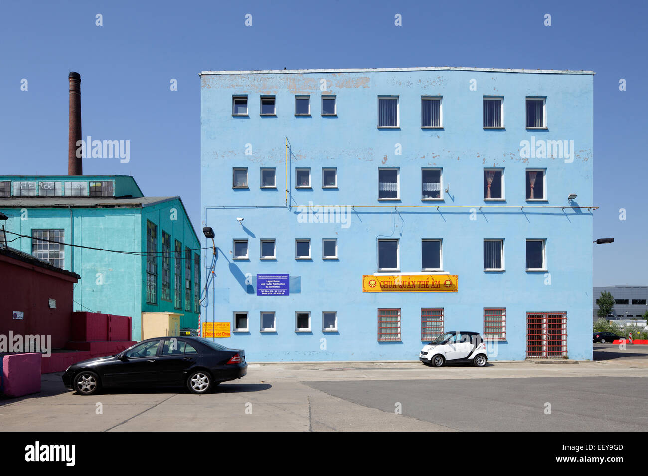 Berlin, Germany, abandoned factory building Stock Photo - Alamy