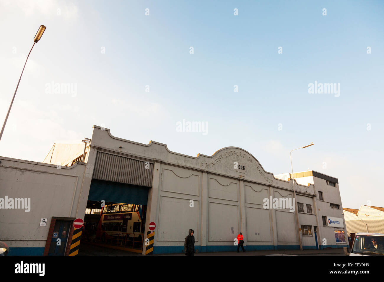 Grimsby Town bus station stagecoach building exterior facade ...