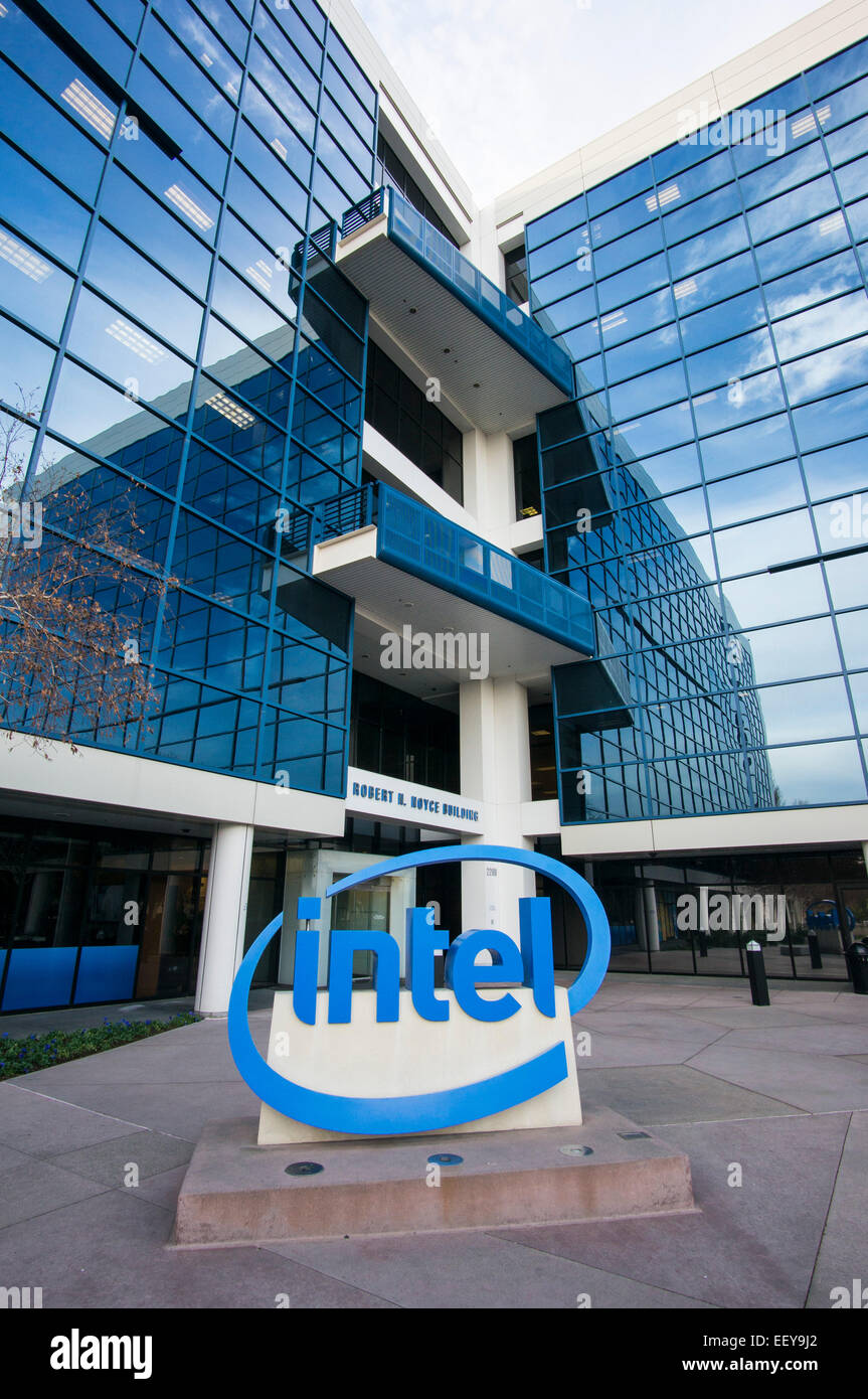 Intel in Silicon Valley Stock Photo - Alamy