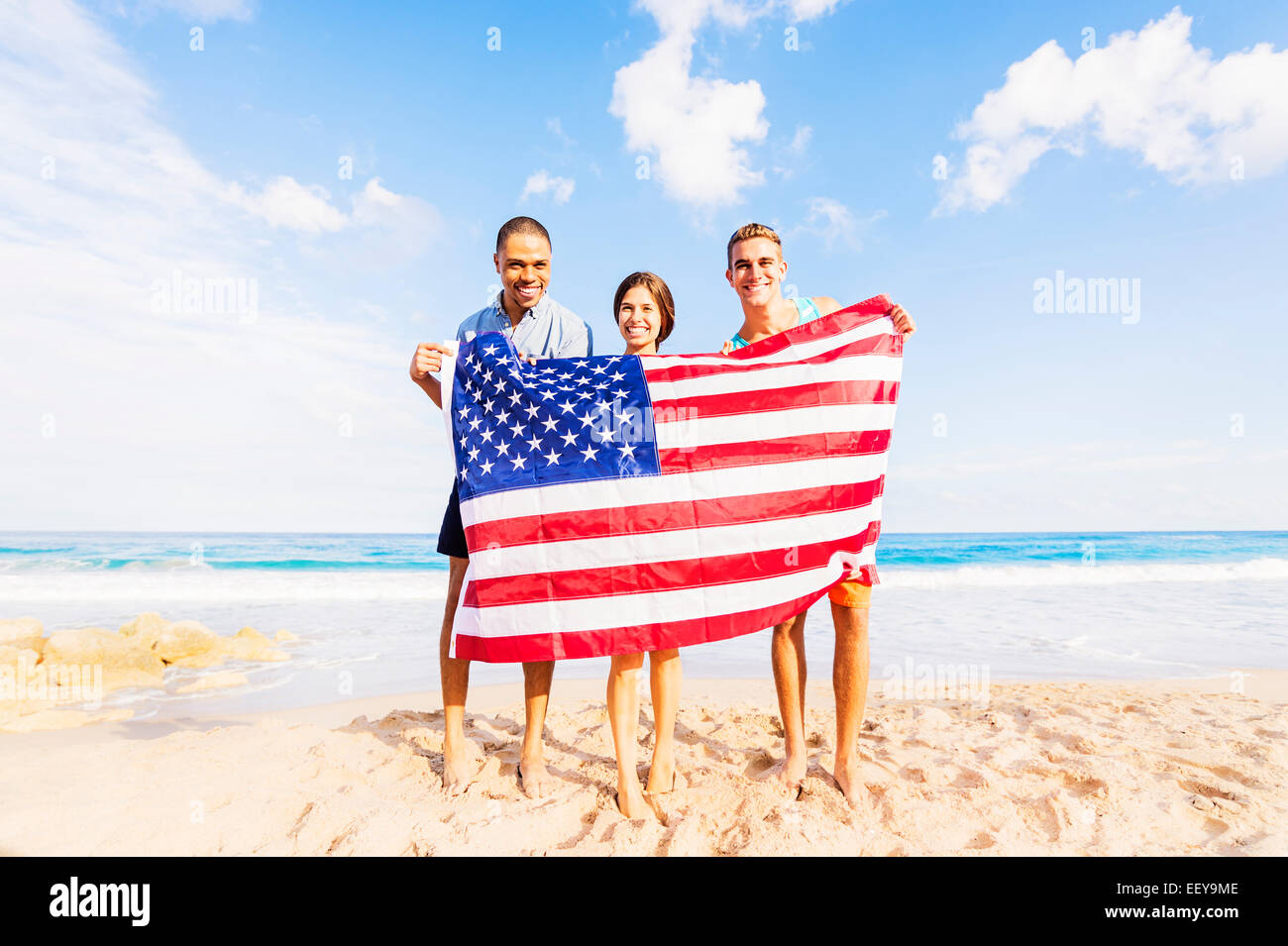 African american woman pride flag hi-res stock photography and images ...