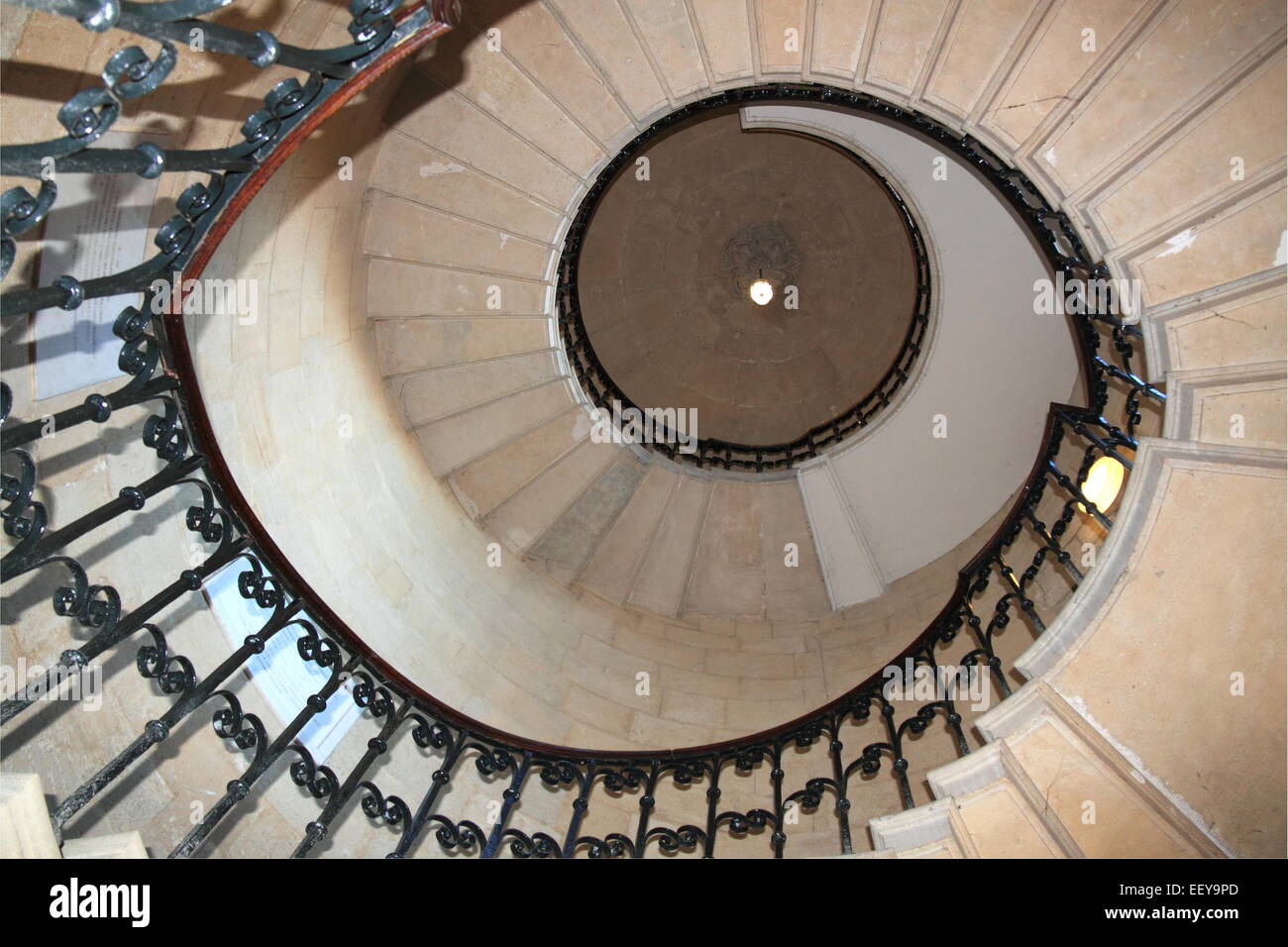 Stairs to Library, Worcester College, University of Oxford, Oxfordshire ...