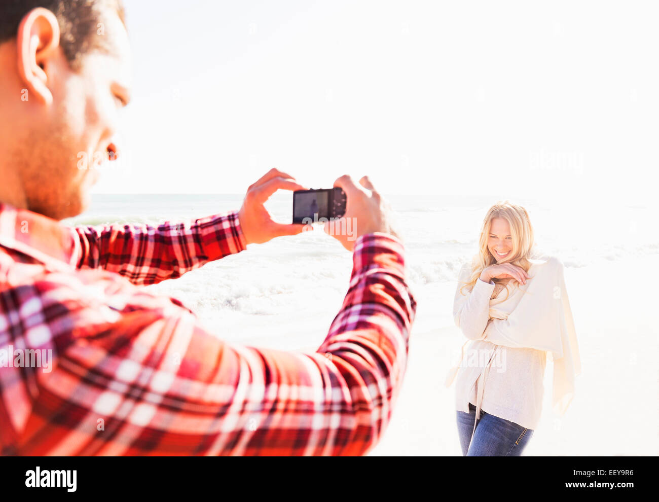 Middle aged man woman taking hi-res stock photography and images - Alamy