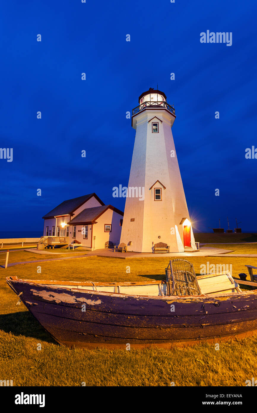 Canada, Prince Edward Island, East Point Lighthouse Stock Photo - Alamy