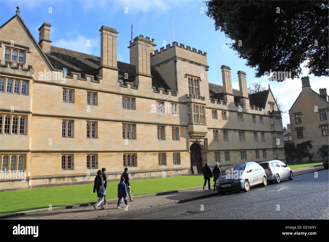 Wadham College, Parks Street, Oxford, Oxfordshire, England, Great ...