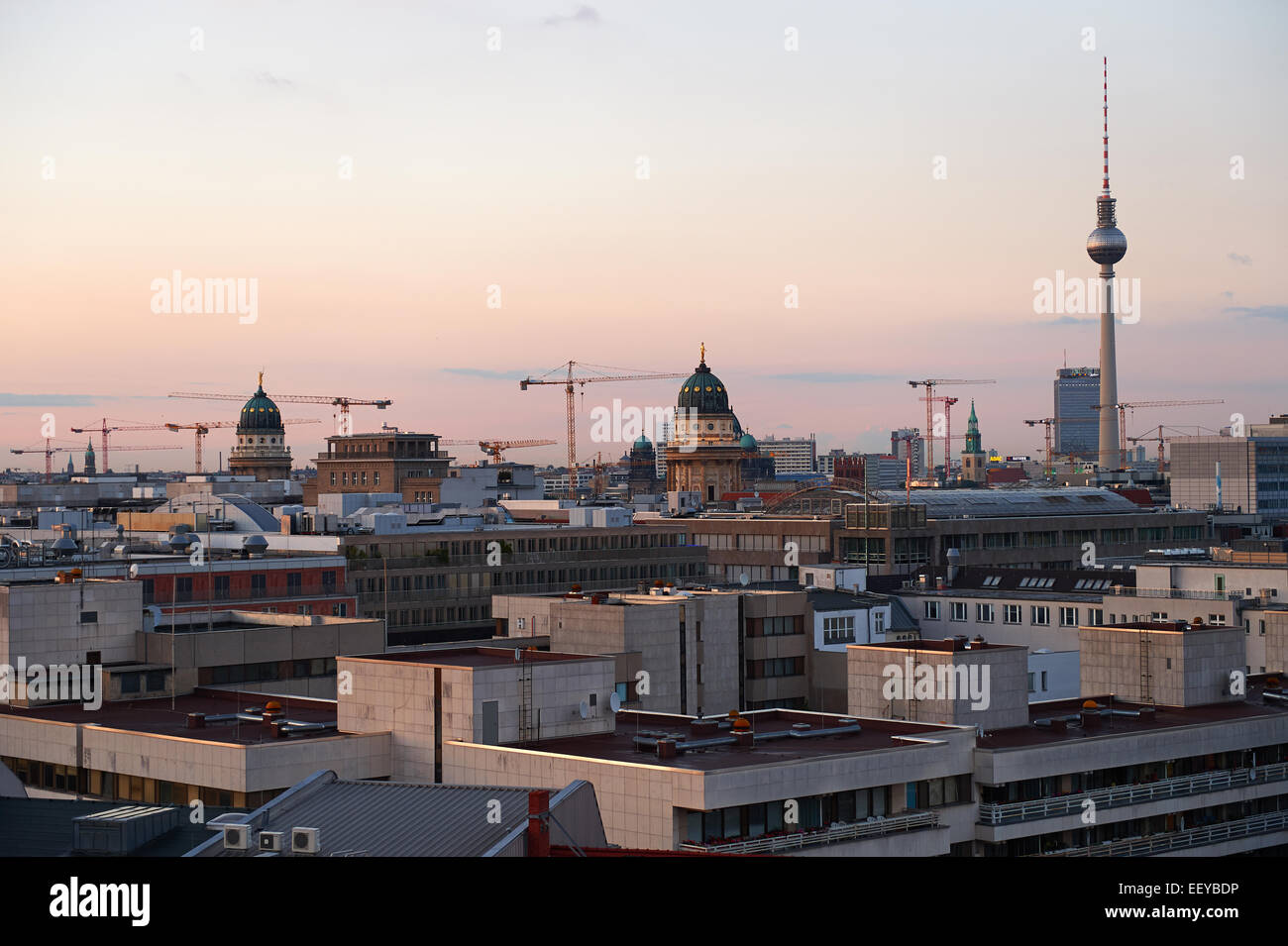 Berlin, Germany, sunset in Berlin Stock Photo - Alamy