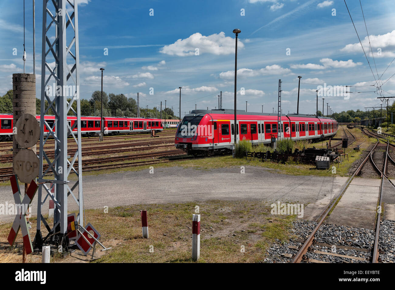 Wustermark, Germany, S-Bahn Stuttgart Stock Photo - Alamy