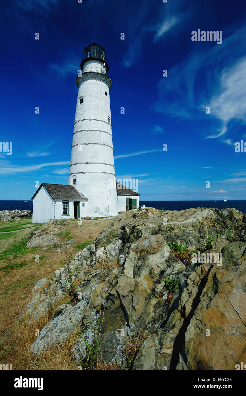 Boston Lighthouse High Resolution Stock Photography and Images - Alamy