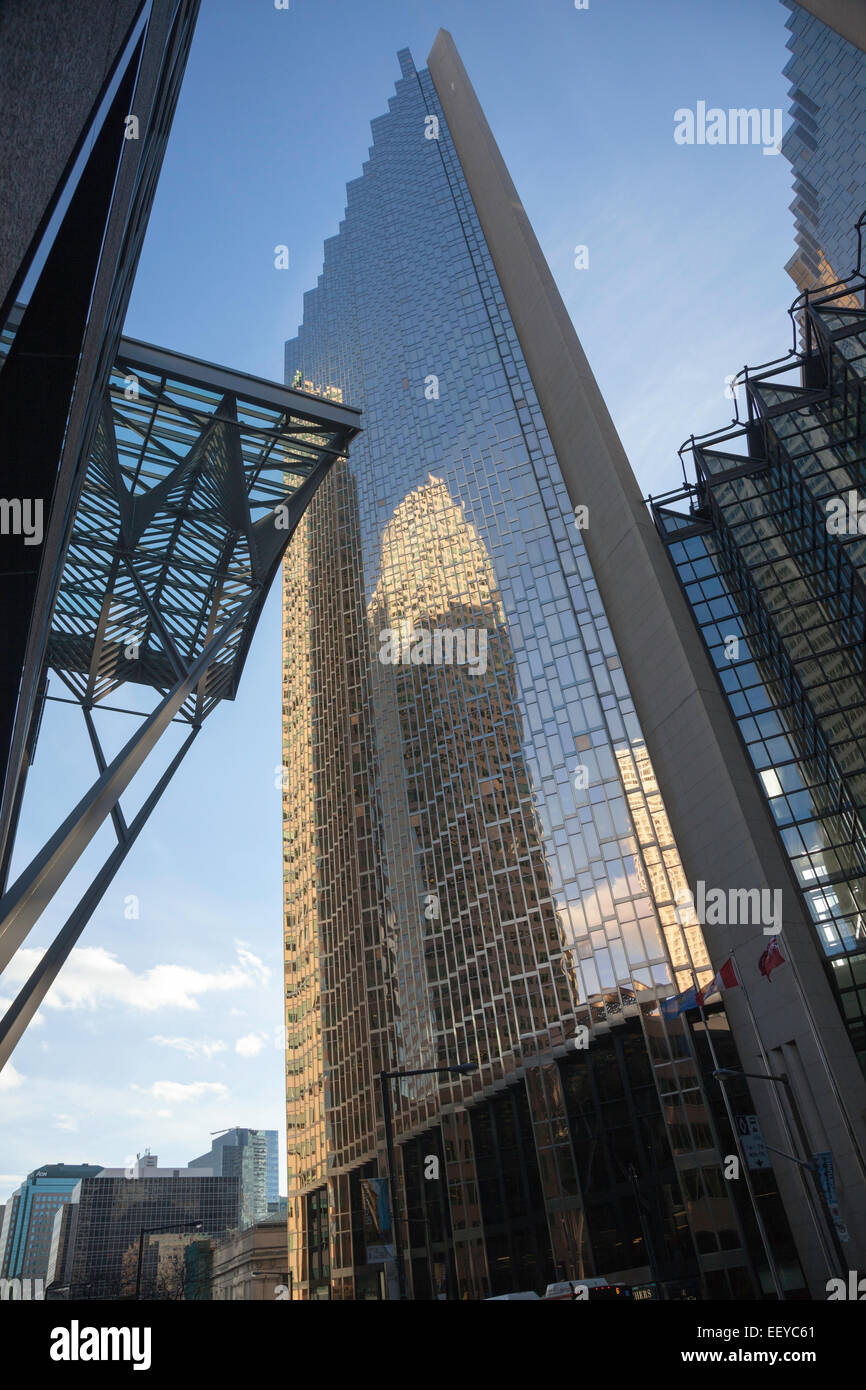 Toronto; Ontario; Skyscrapers; Tall; high; Commercial Buildings; bank ...