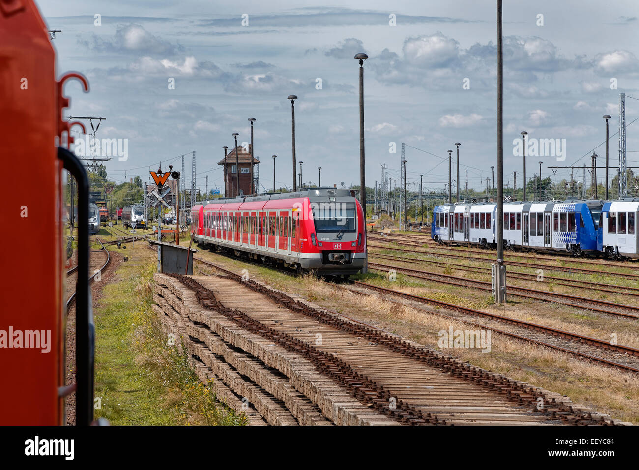 Wustermark, Germany, S-Bahn Stuttgart Stock Photo - Alamy