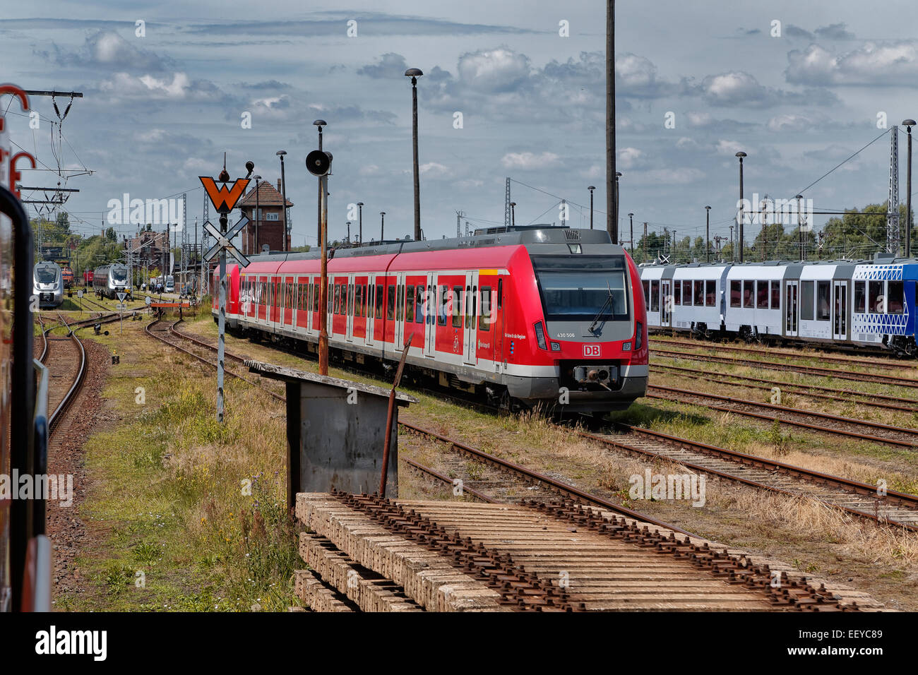 Wustermark, Germany, S-Bahn Stuttgart Stock Photo - Alamy