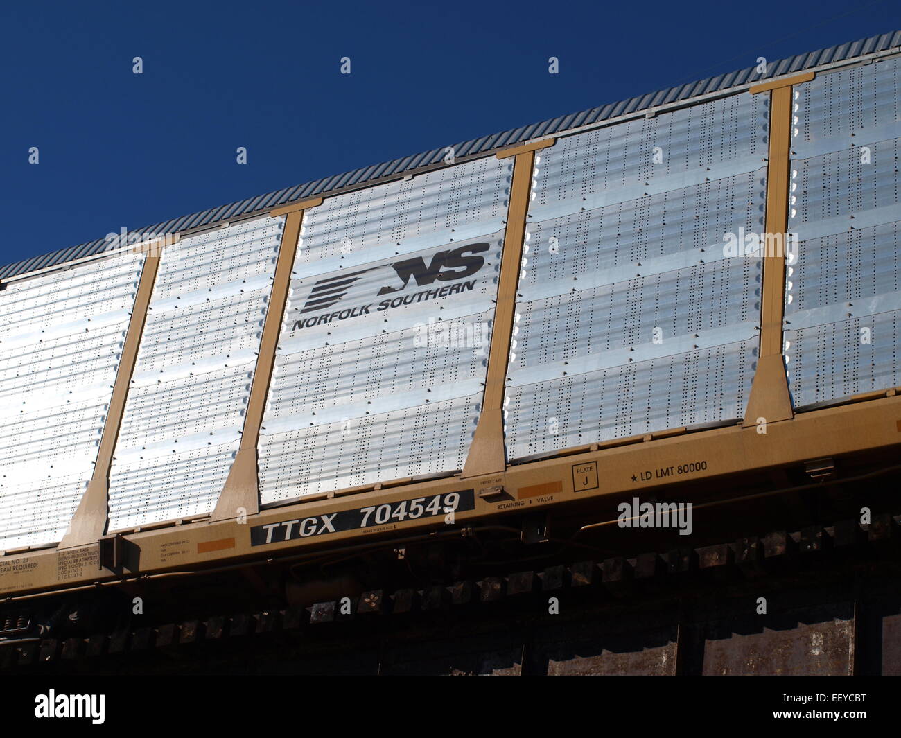 Auto Rack Train High Resolution Stock Photography and Images - Alamy