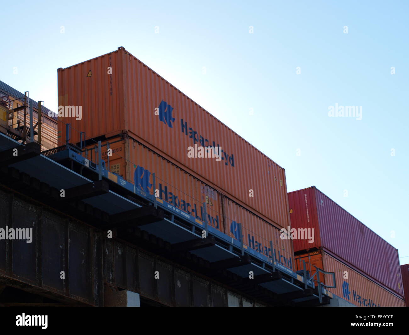 Auto Rack Train High Resolution Stock Photography and Images - Alamy