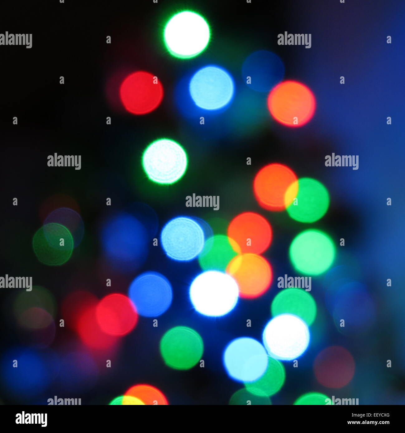 Colourful soft christmas lights background hi-res stock photography and ...