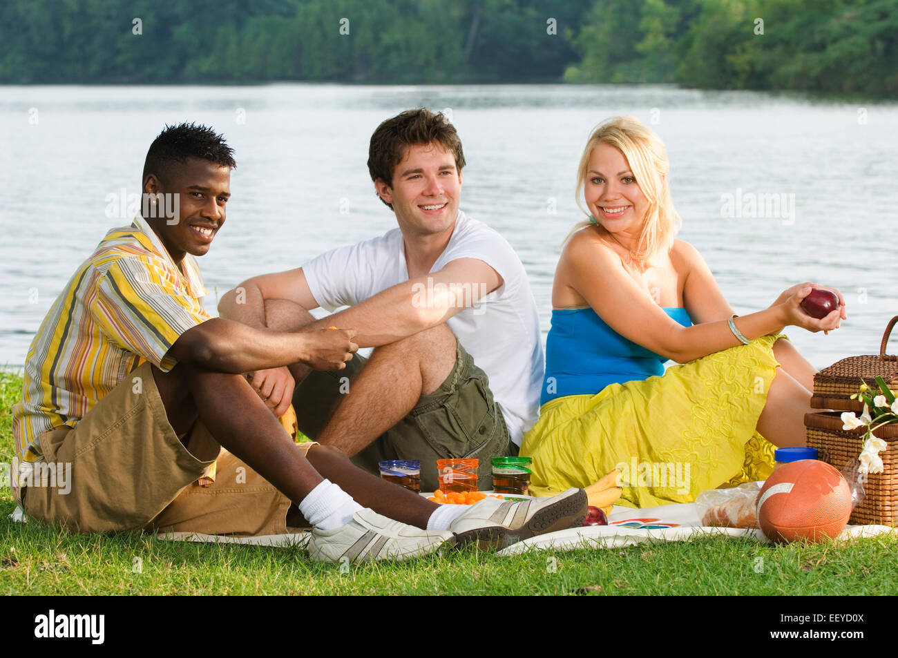 Young woman waters plants grass hi-res stock photography and images - Alamy