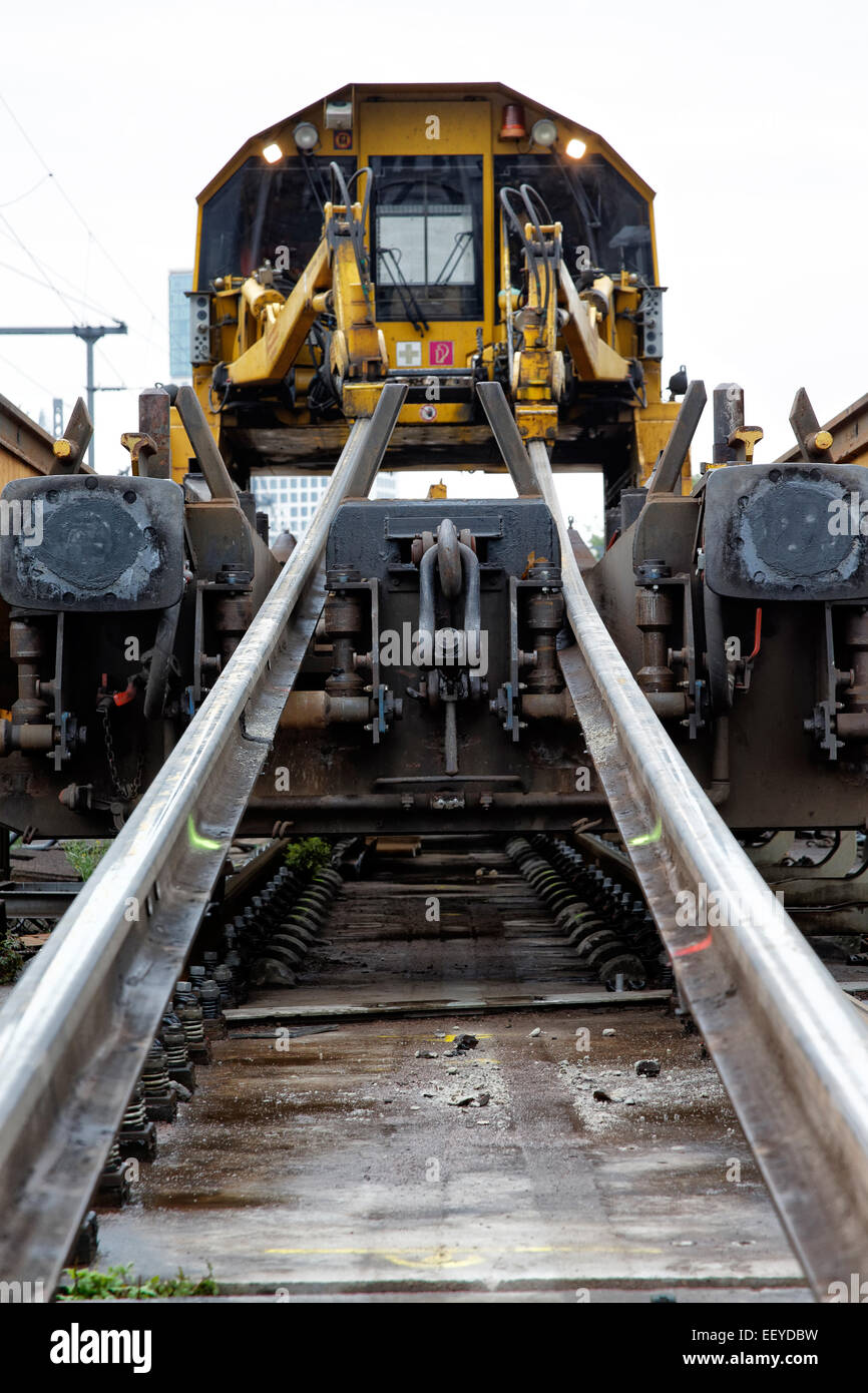 Berlin, Germany, track renewal on the Berlin Stadtbahn Stock Photo - Alamy