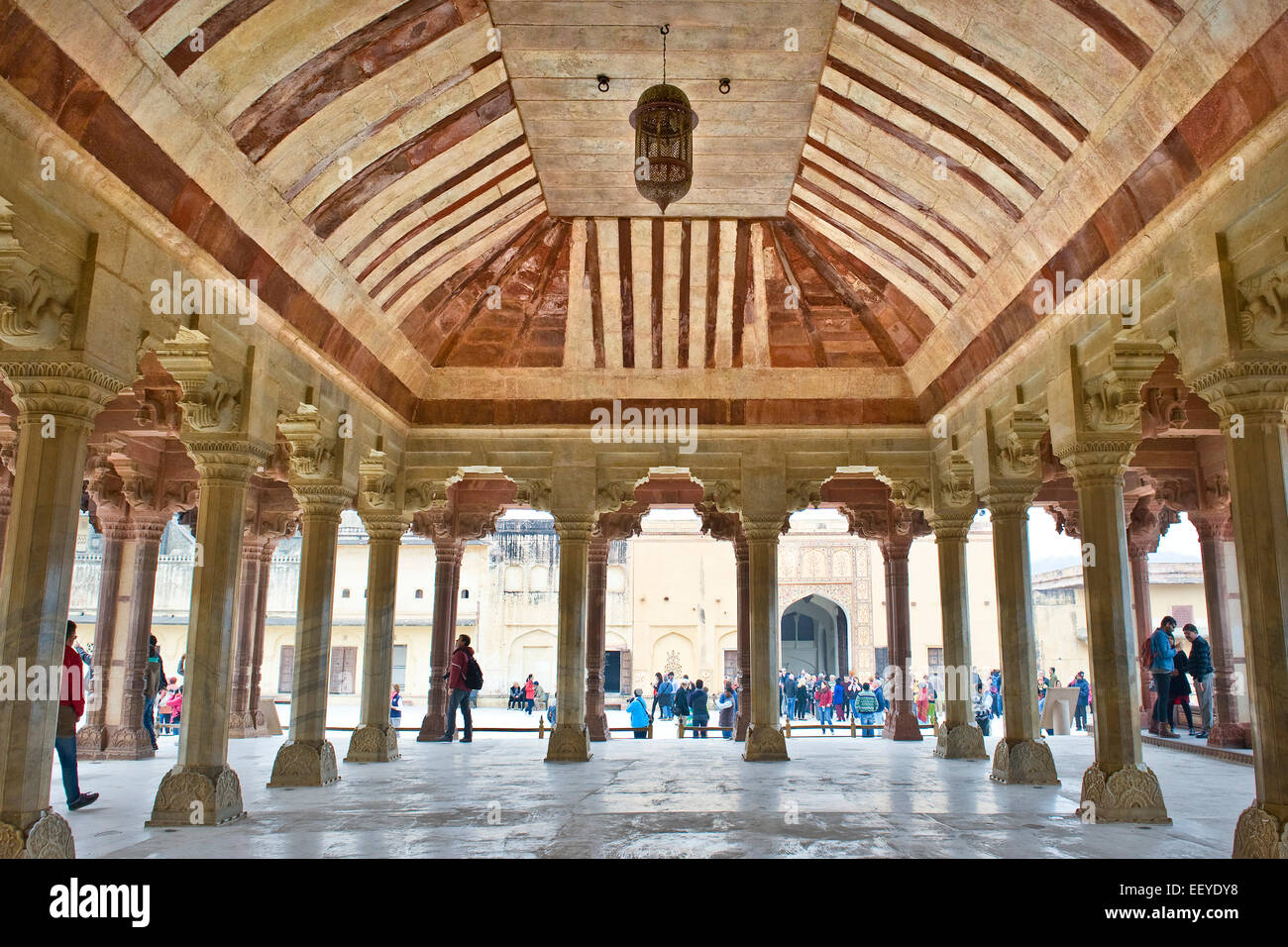 India, Rajasthan, Jaipur, Amber Place and Fort Stock Photo - Alamy