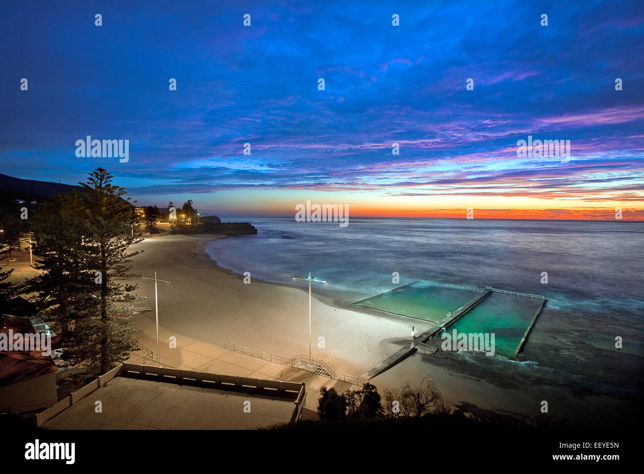 Australian coastal scene Stock Photo - Alamy