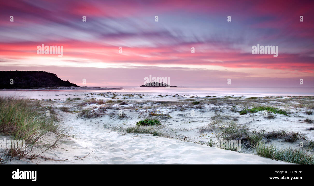 Australian coastal scene Stock Photo - Alamy