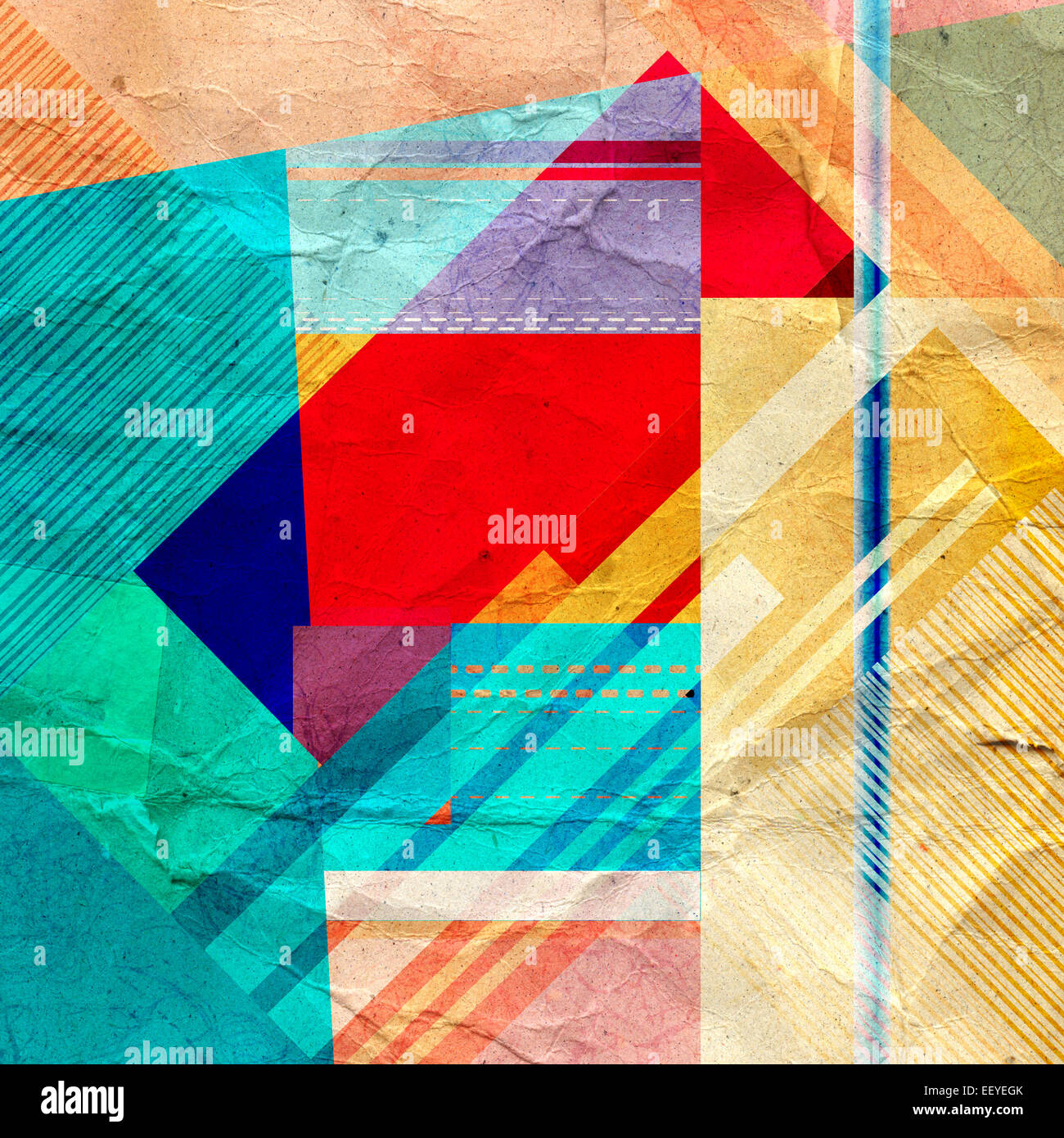 graphic a abstract background with geometric elements Stock Photo - Alamy