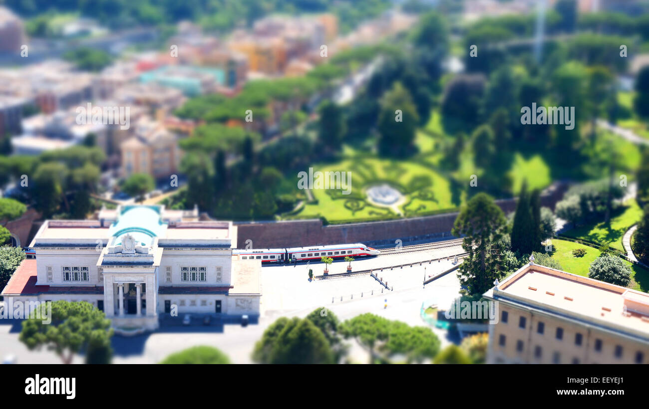 Panorama view of Vatican city, Vatican Stock Photo - Alamy