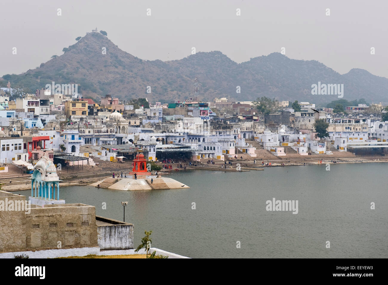 India, Rajasthan, Pushkar, landscape Stock Photo - Alamy