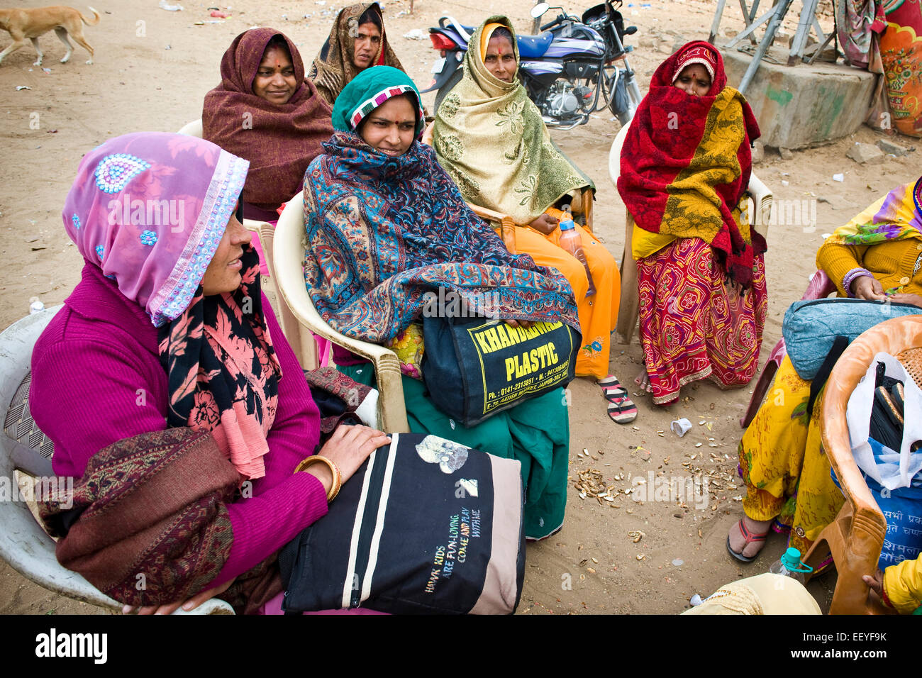 India, Rajasthan, Pushkar, women Stock Photo - Alamy
