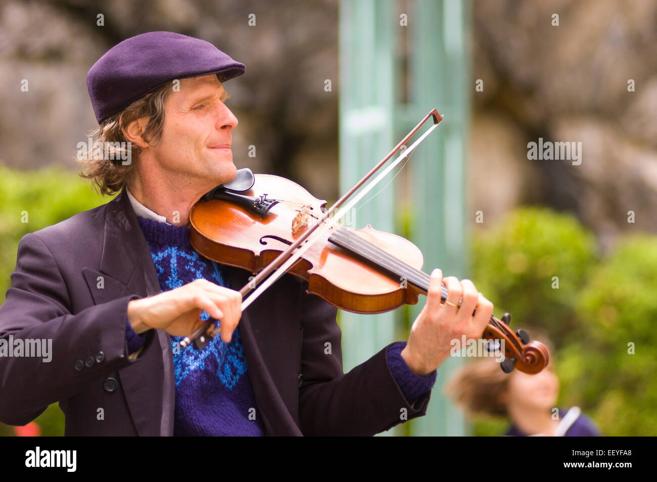 QUEBEC CITY, QUEBEC, CANADA - Jacques Dupuis, traditional Quebec folk ...