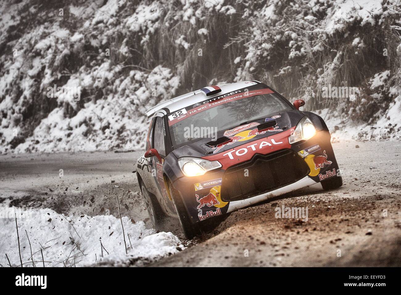 Monte Carlo, Monaco. 22nd Jan, 2015. WRC Monte Carlo Rally Day 2 ...