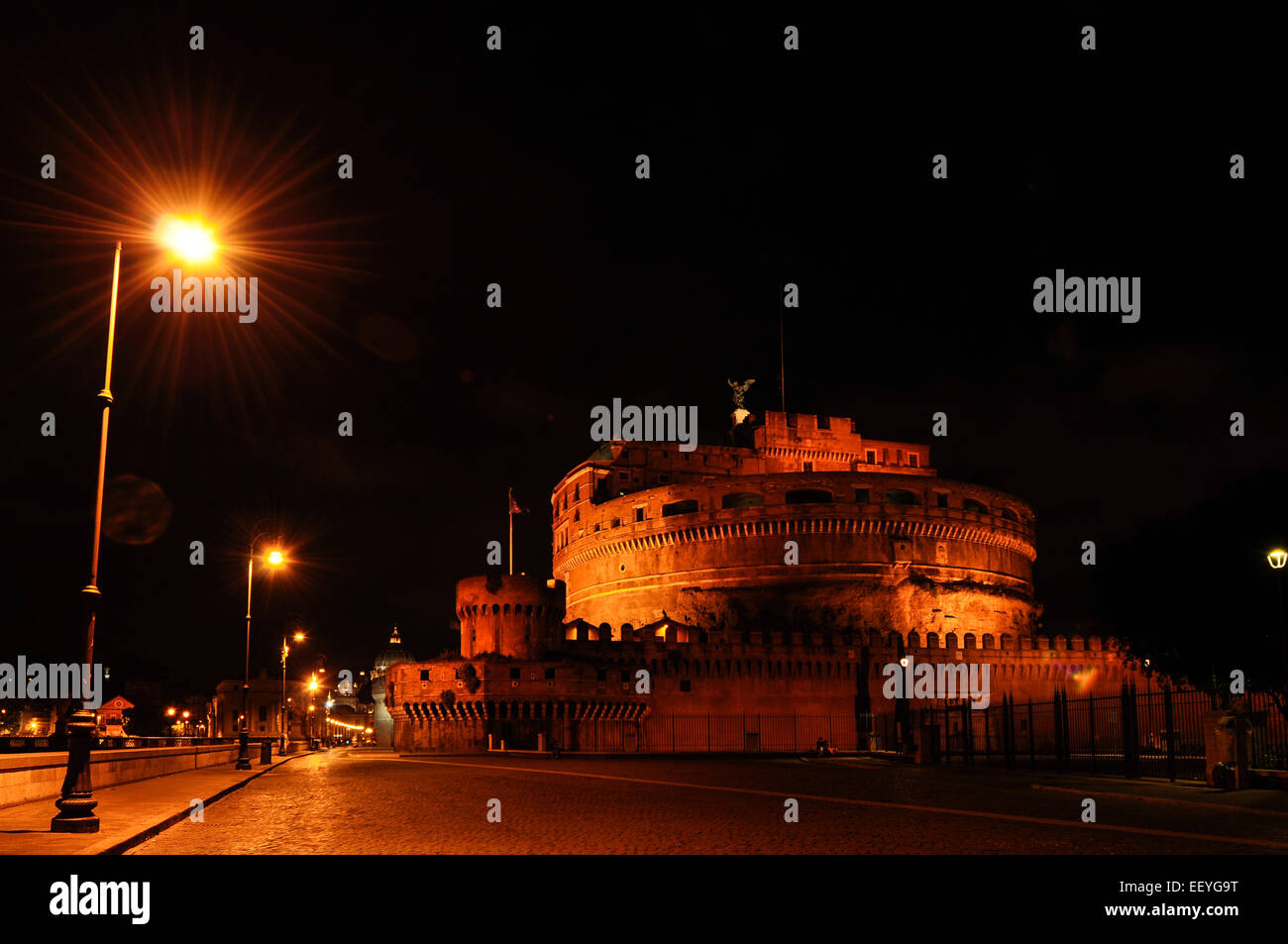 St. Angel’s castle, Rome Italy Stock Photo - Alamy
