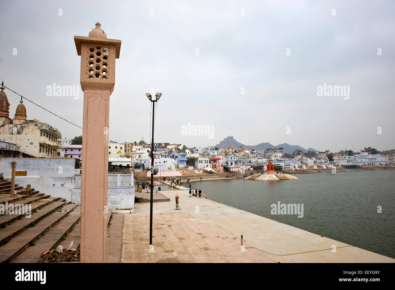 India, Rajasthan, Pushkar, landscape Stock Photo - Alamy