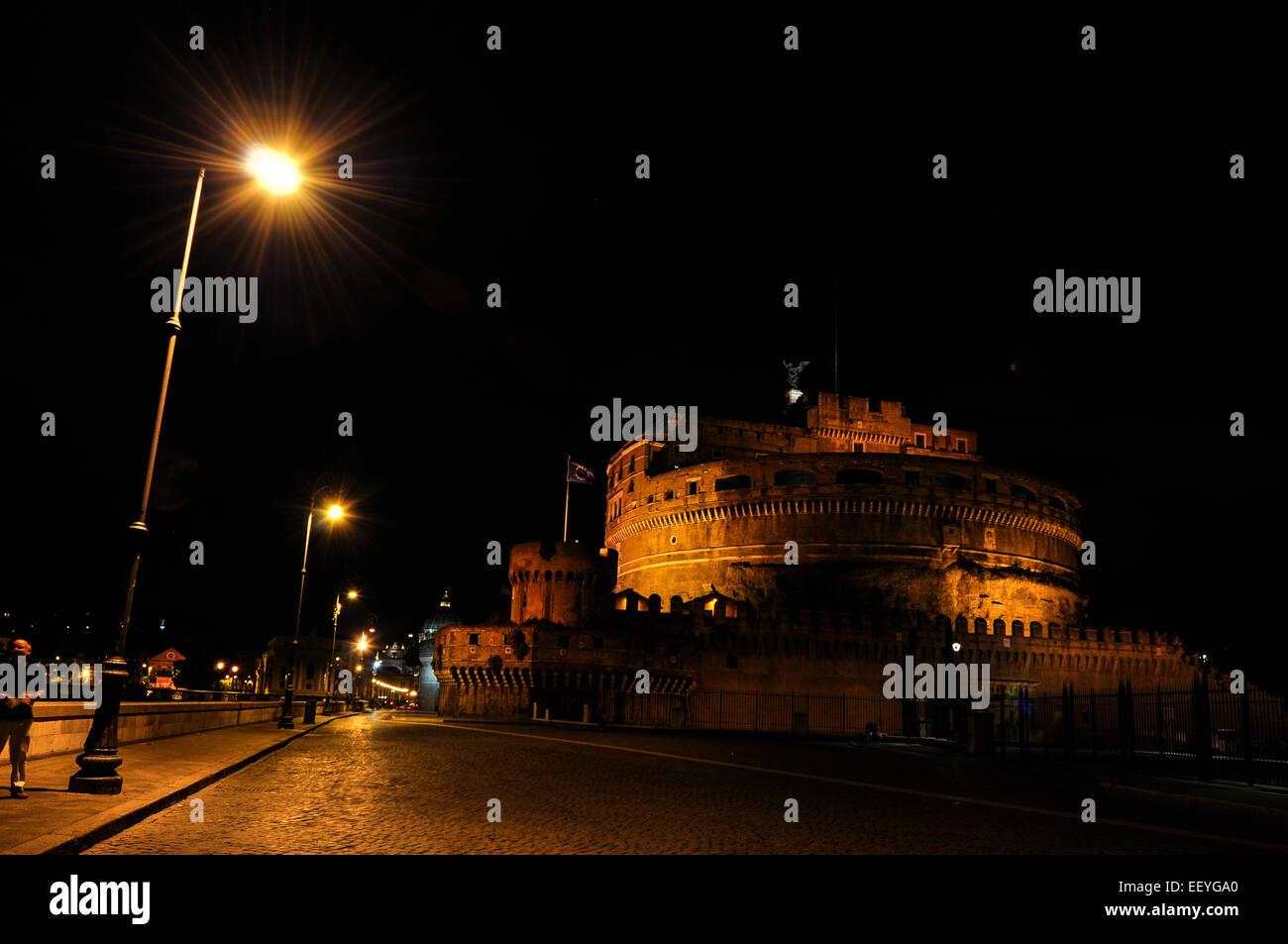 St. Angel’s castle, Rome Italy Stock Photo - Alamy