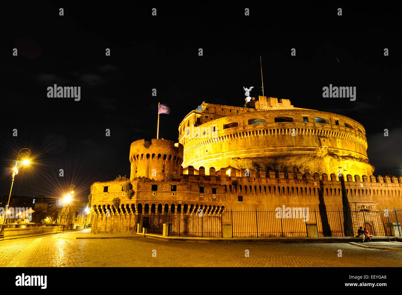 St. Angel’s castle, Rome Italy Stock Photo - Alamy