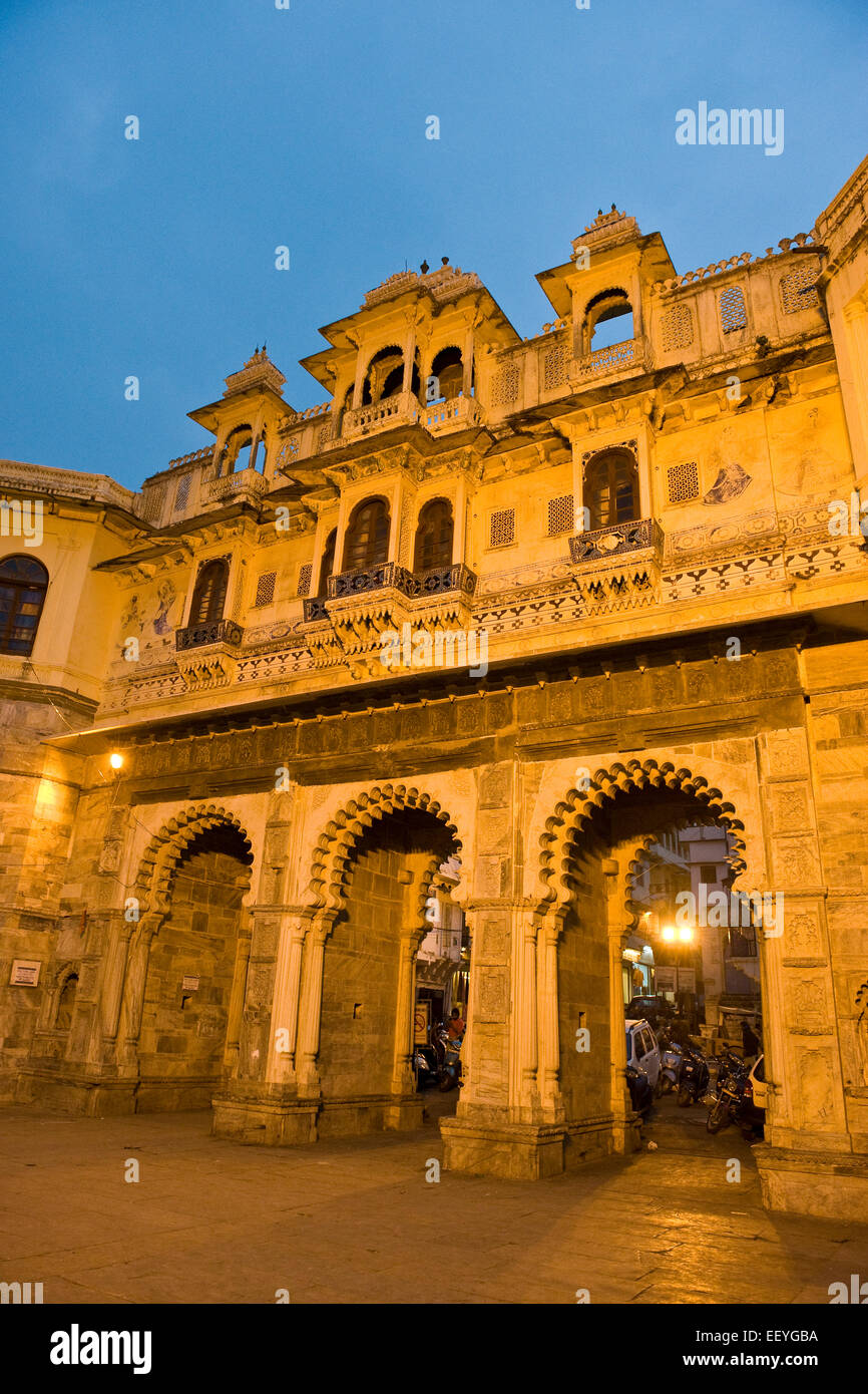 India, Rajasthan, Udaipur, old town Stock Photo - Alamy