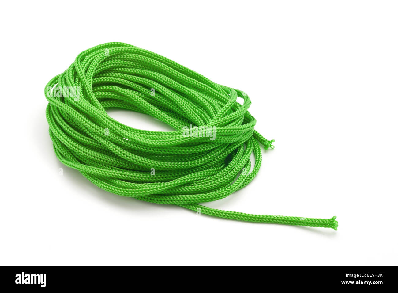 Rope coil green hi-res stock photography and images - Alamy