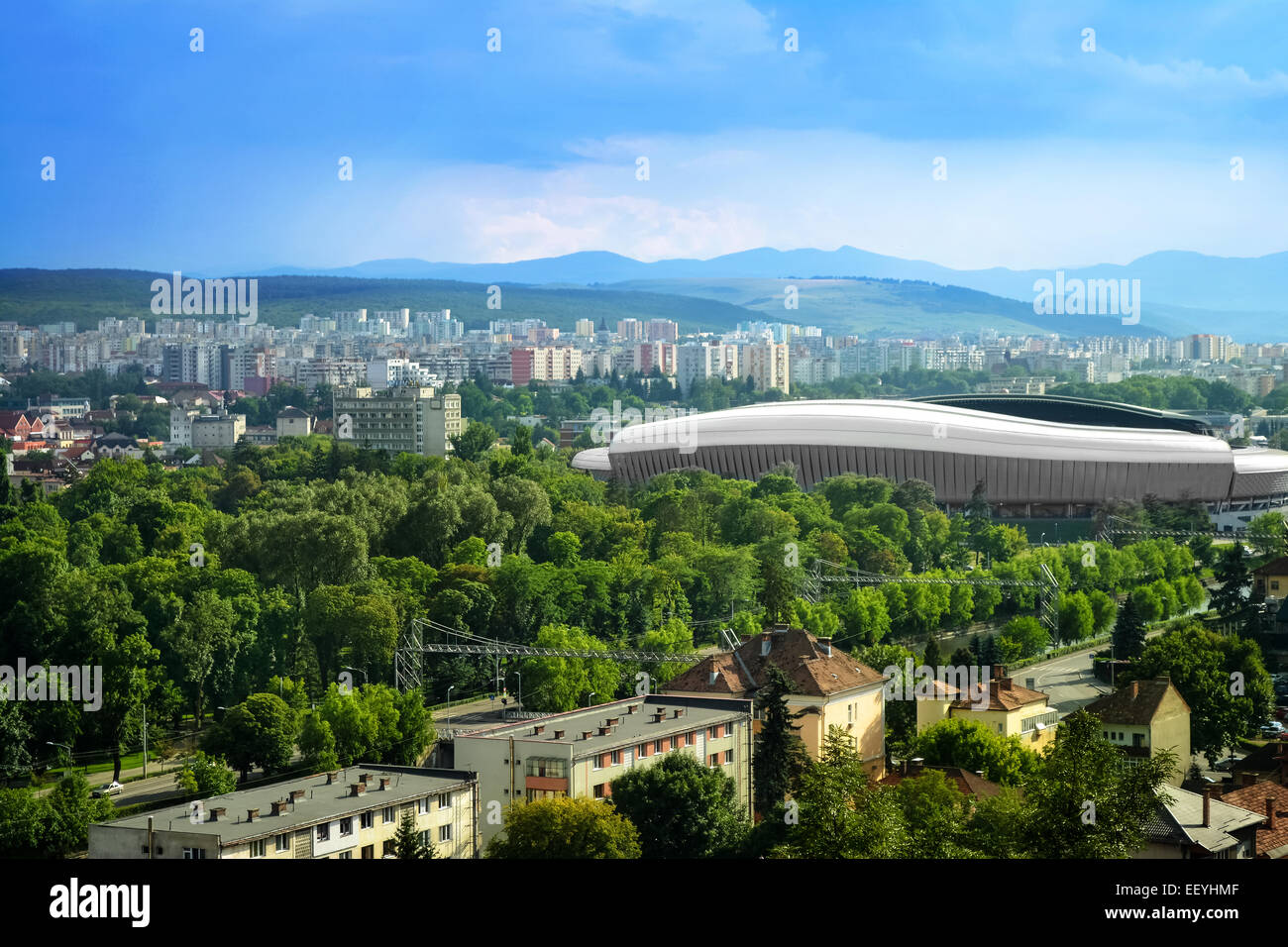Cluj arena stadium hi-res stock photography and images - Alamy