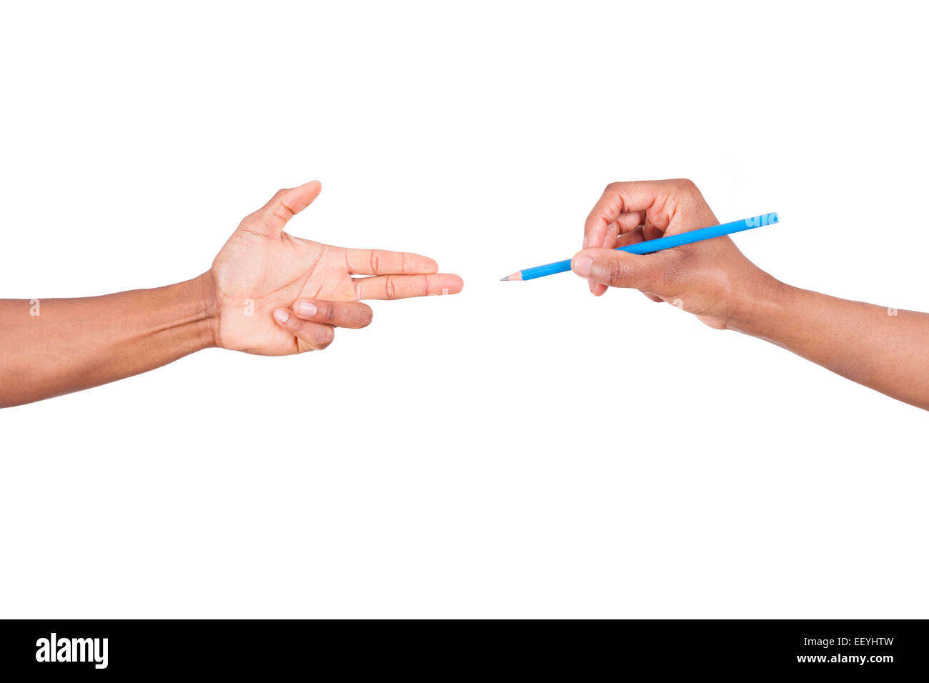 Hand making gun hi-res stock photography and images - Alamy