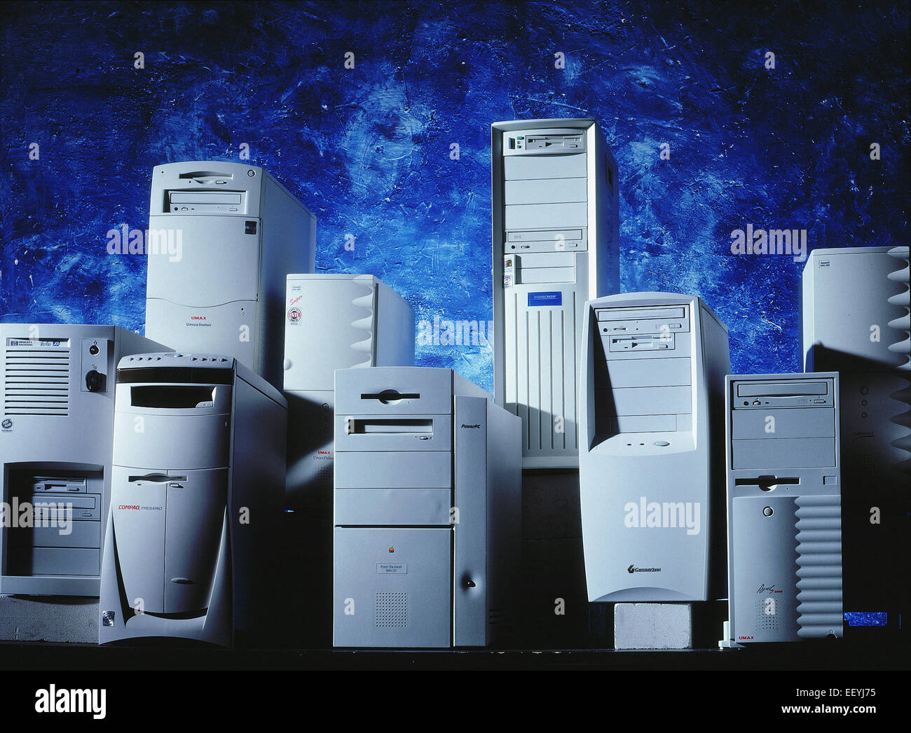Hamburg, Germany, Tower Computer Stock Photo - Alamy