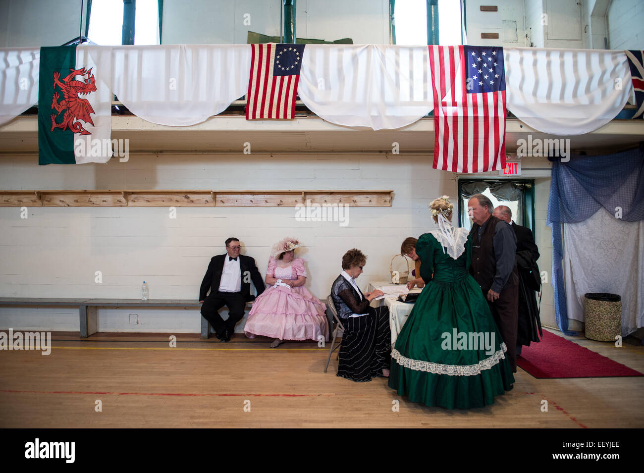 Tourists and Montanans gather for the 1864 Grand Victorian Ball for ...