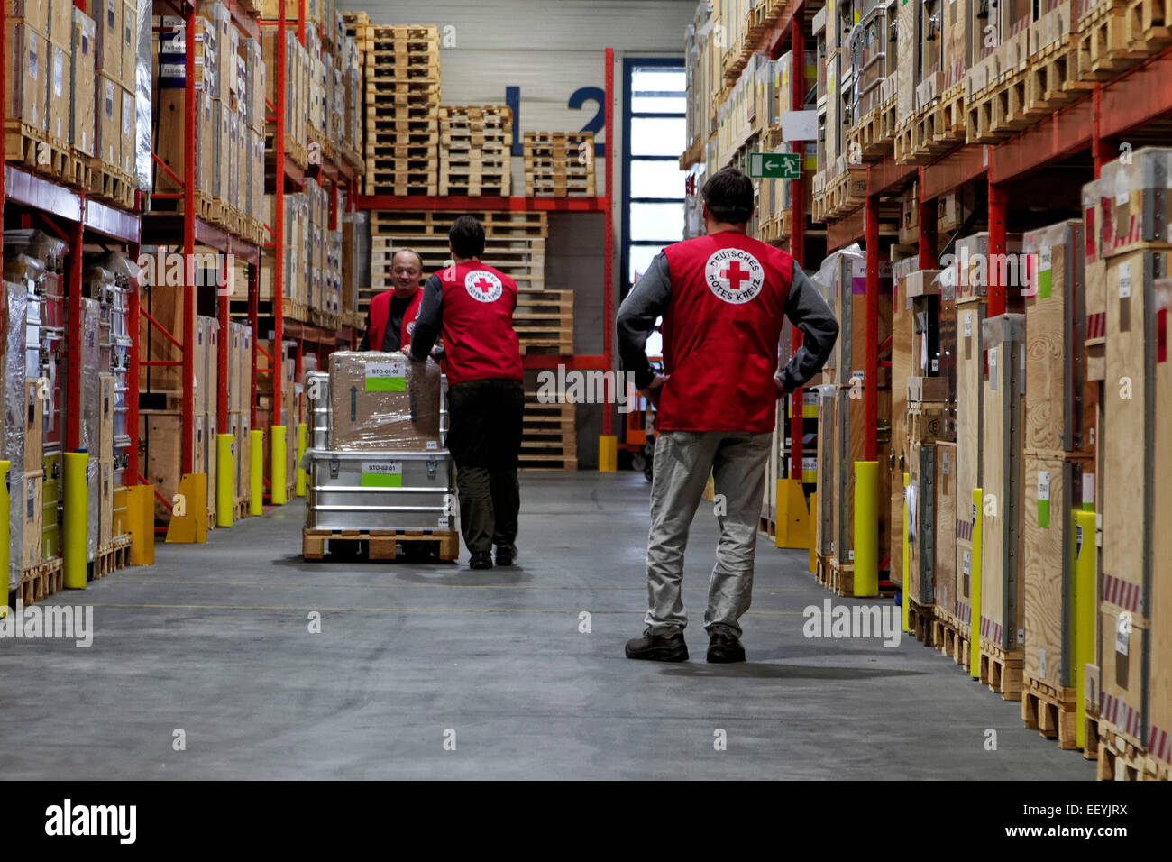 DRC relief flight Stock Photo - Alamy