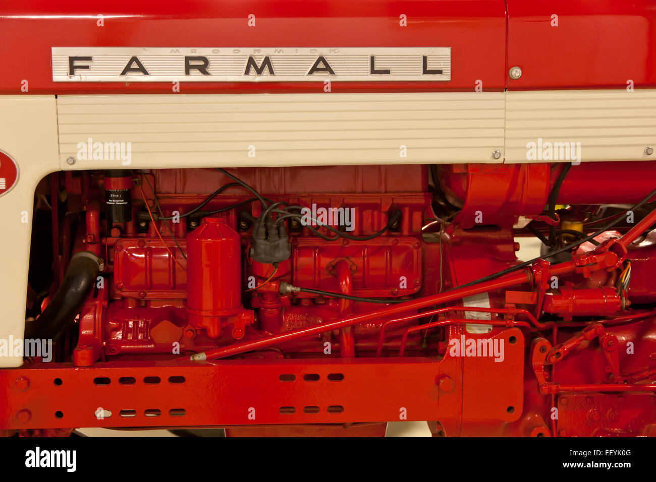 Farmall tractor engine hi-res stock photography and images - Alamy