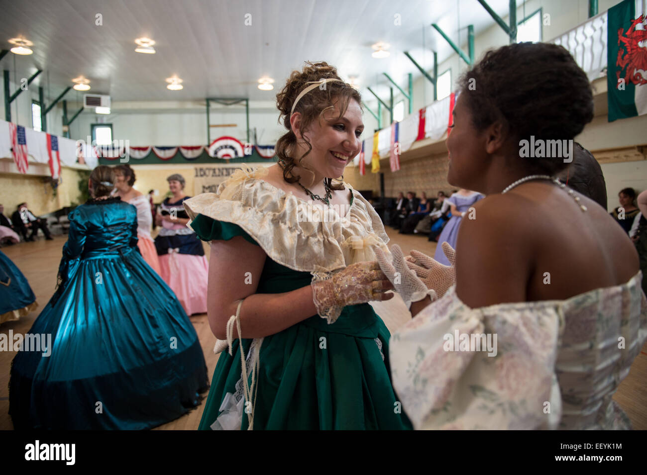Tourists and Montanans gather for the 1864 Grand Victorian Ball for ...