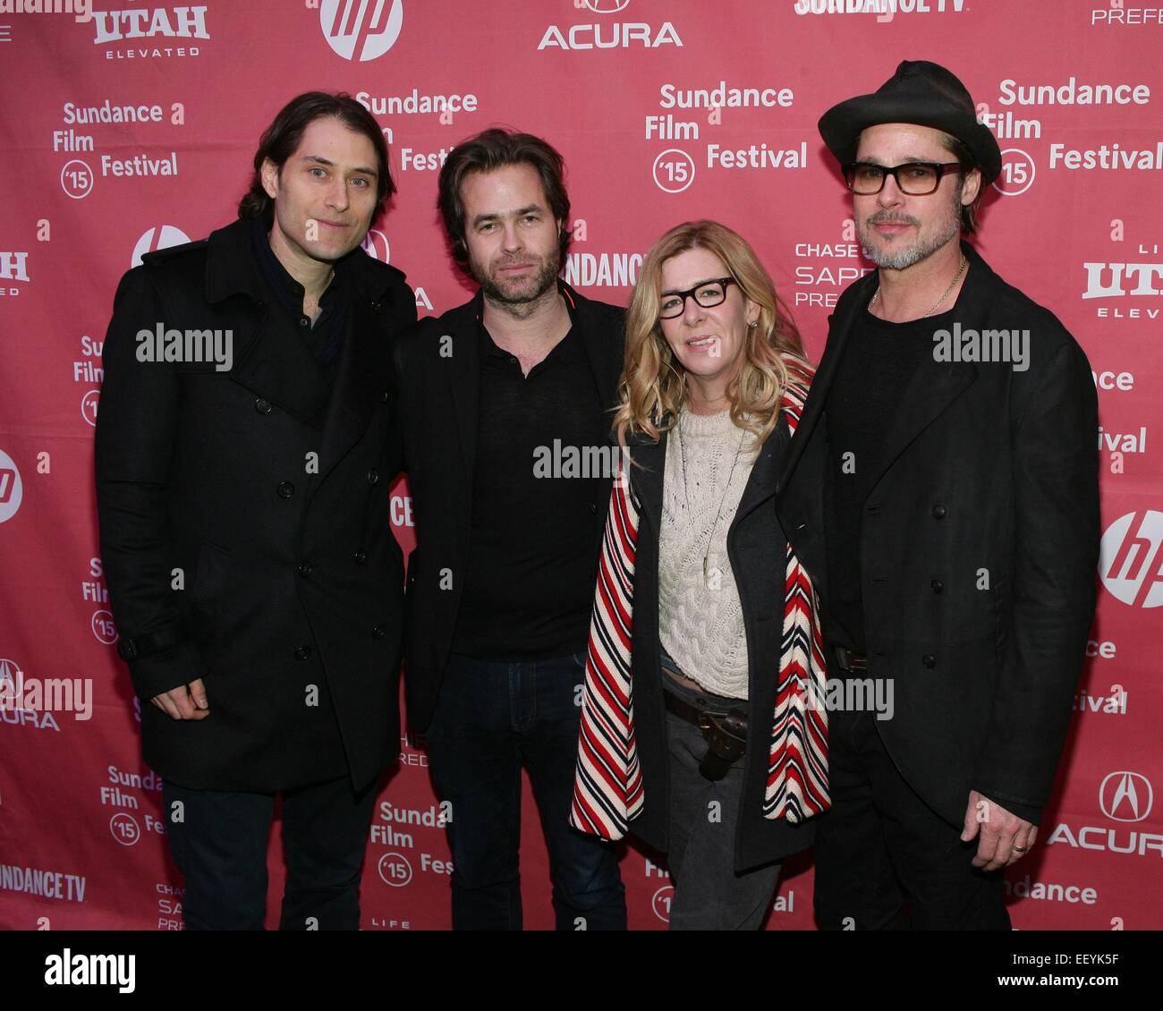 Dede gardner brad pitt jeremy kleiner hi-res stock photography and ...