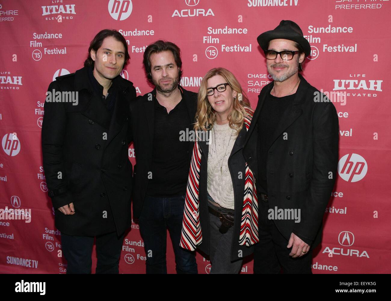 Park City, UT, USA. 23rd Jan, 2015. Jeremy Kleiner, Rupert Goold, Dede ...