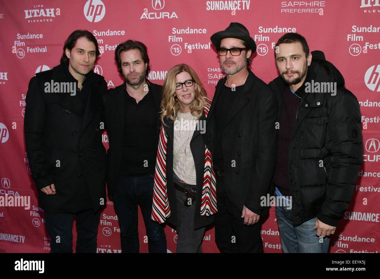 Dede gardner brad pitt jeremy kleiner hi-res stock photography and ...