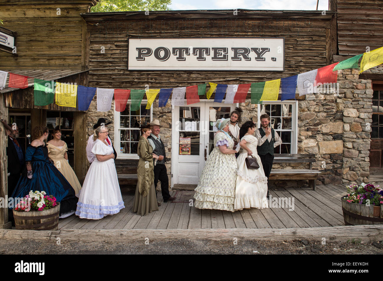 Tourists and Montanans gather for the 1864 Grand Victorian Ball for ...