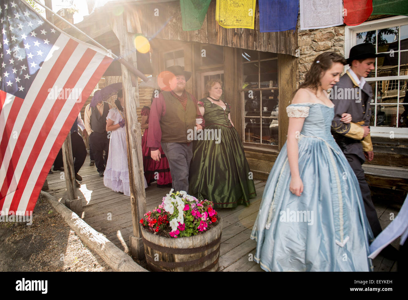 Tourists and Montanans gather for the 1864 Grand Victorian Ball for ...