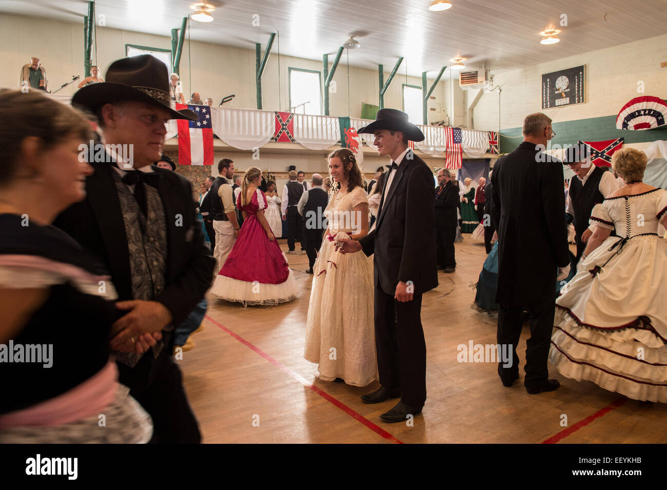Tourists and Montanans gather for the 1864 Grand Victorian Ball for ...