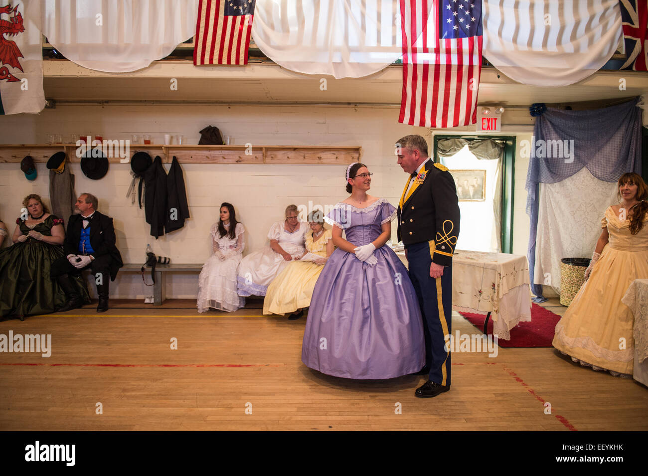 Tourists and Montanans gather for the 1864 Grand Victorian Ball for ...