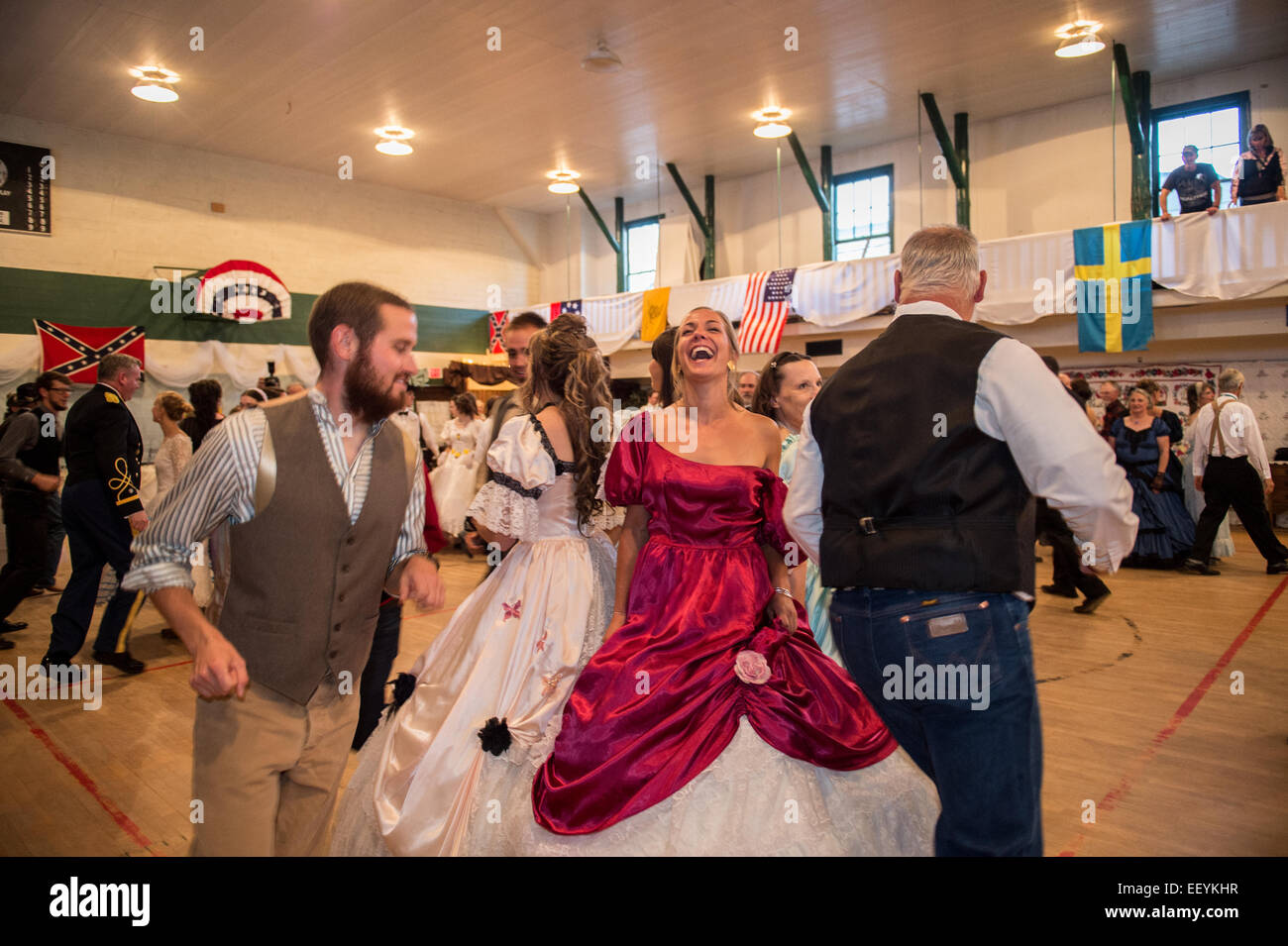 Tourists and Montanans gather for the 1864 Grand Victorian Ball for ...